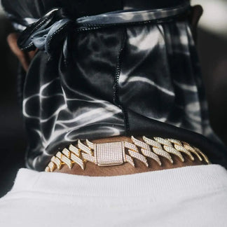 30mm Spiked Cuban Chain - Gold - Cartice™-jewelry