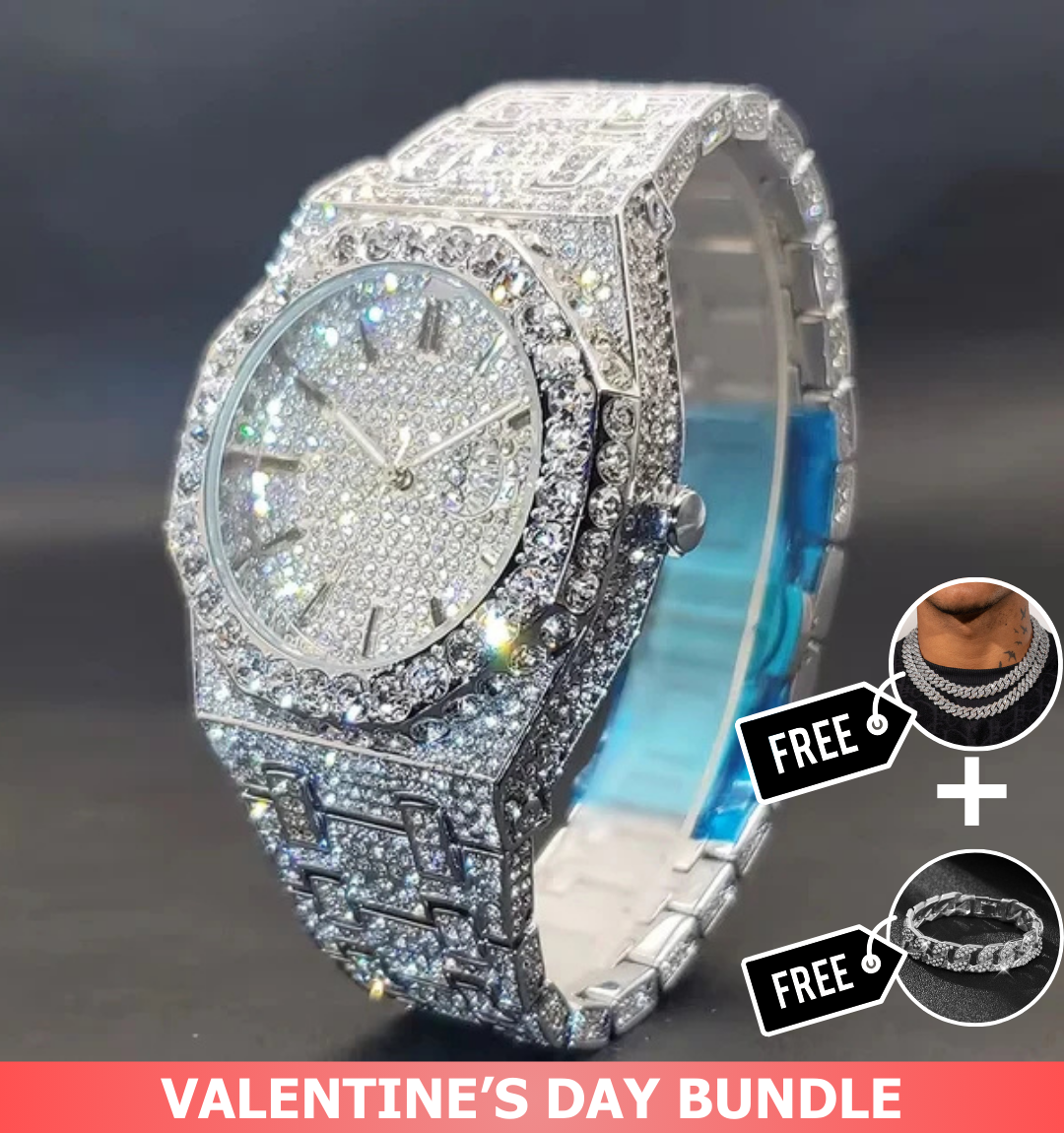 Royale Iced Out Watch - Cartice™-jewelry